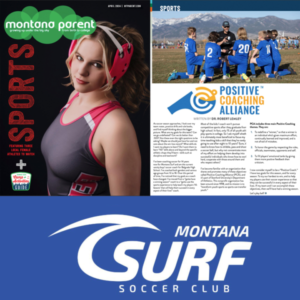 MT Surf Featured In Montana Parent - Montana Surf Soccer Club